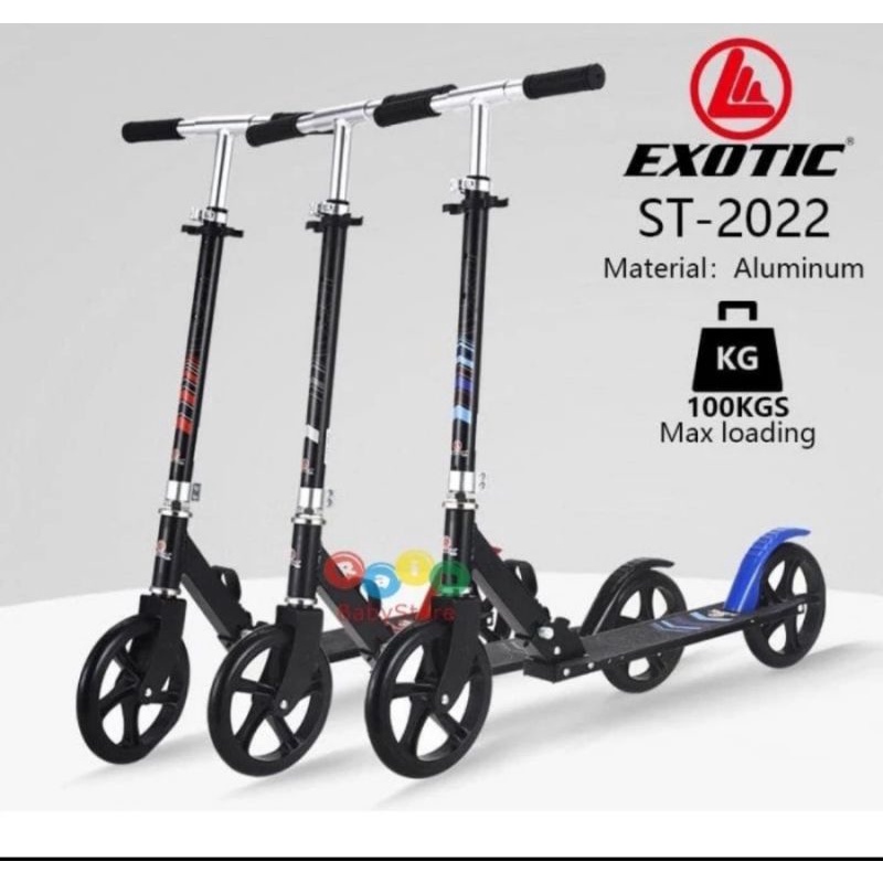 Jual Scooter Skuter Exotic ST2022 Ban Besar | Shopee Indonesia