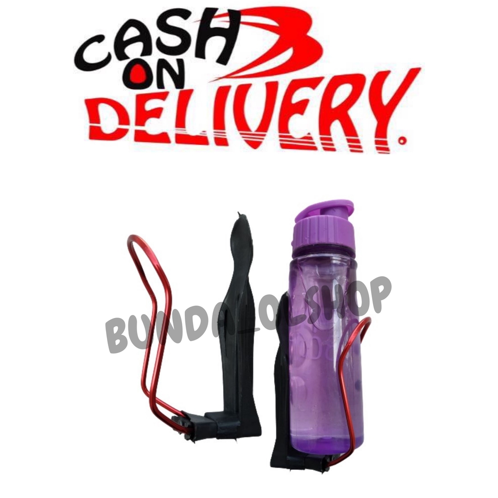 Jual MERAH Tempat Botol Air Motor / Dudukan Tatakan Air MINUM | Shopee ...