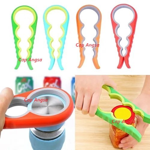 Jual CANNED BOTTLE JAR OPENER 8in1 PEMBUKA TUTUP BOTOL KALENG STOPLES ...