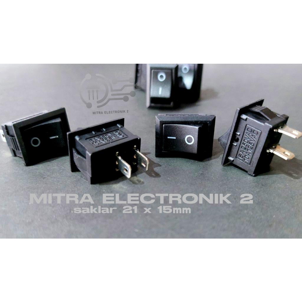 Jual Rocker Saklar Switch 2 Pin Kecil Hitam On Off | Shopee Indonesia