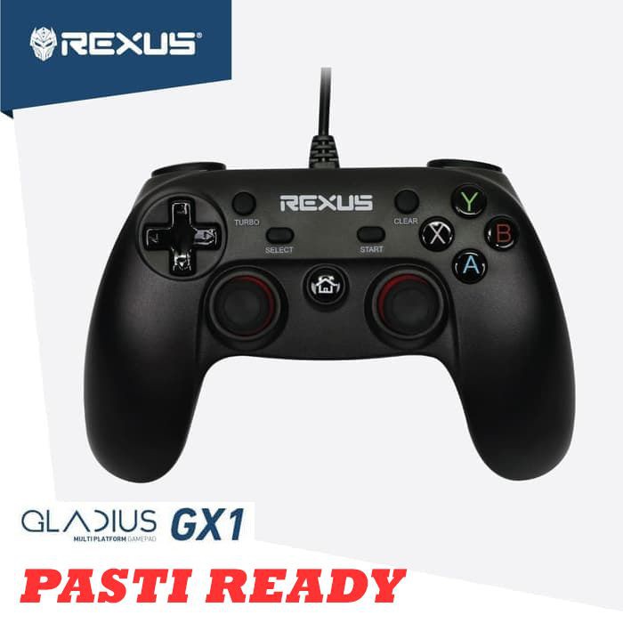 Jual REXUS GX1 GLADIUS PRO GAMING GAMEPAD - JOYSTICK / STICK | Shopee ...