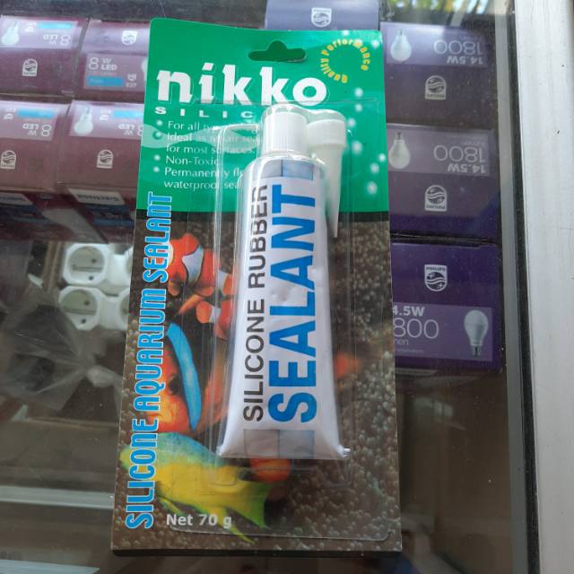 Jual Lem kaca nikko besar | lem kaca sealant | Shopee Indonesia