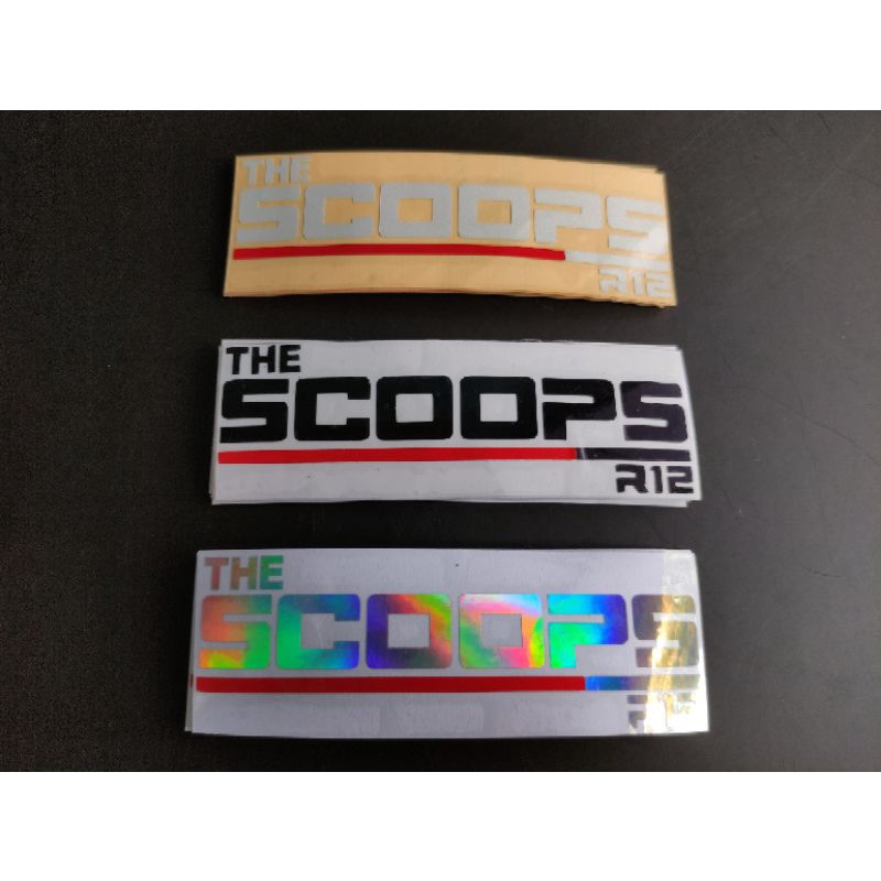 Jual Sticker the scoops r12 cutting sticker scoopy | Shopee Indonesia