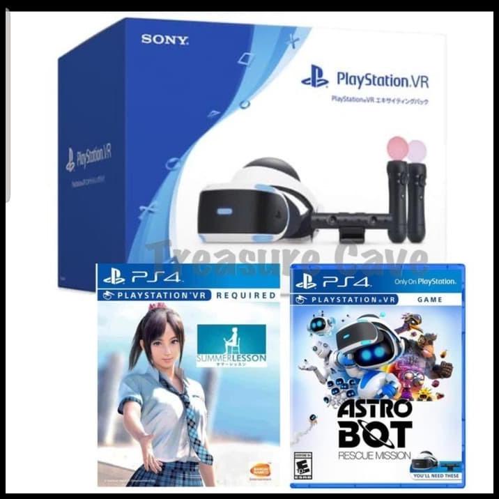 Jual Playstation Vr, Camera, 2 Move + 2 Game Ps4 Blood & Truth + Astro ...
