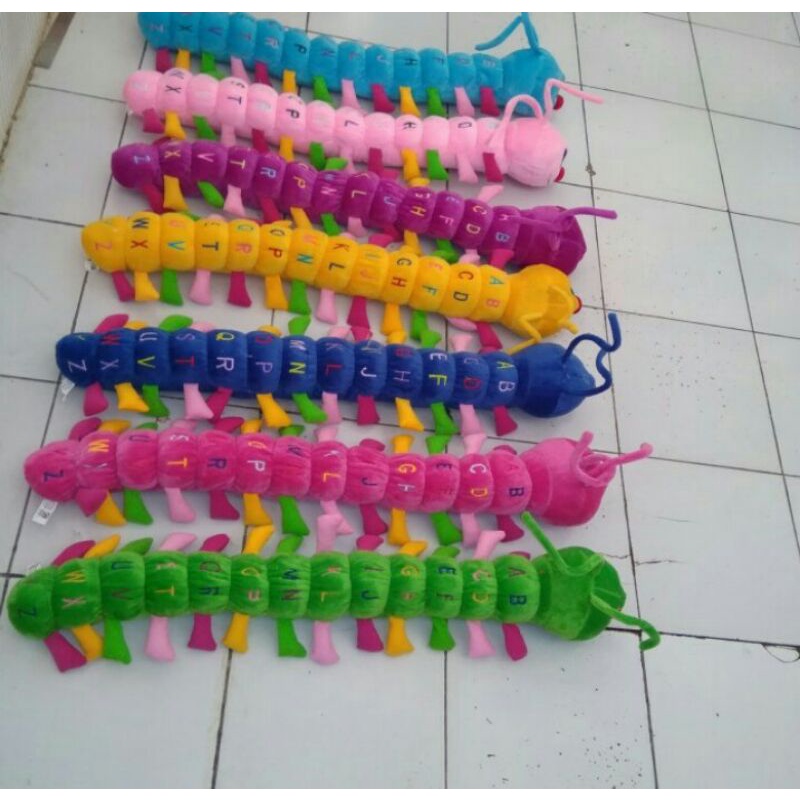 Jual Boneka Ulat Ulil Jumbo Hiasan Dashboard Mobil ukuran 80 cm ...