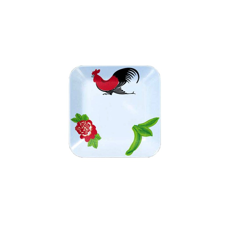 Jual Sritahi Vanda Melamine Piring kotak 5,5 Ayam | Shopee Indonesia