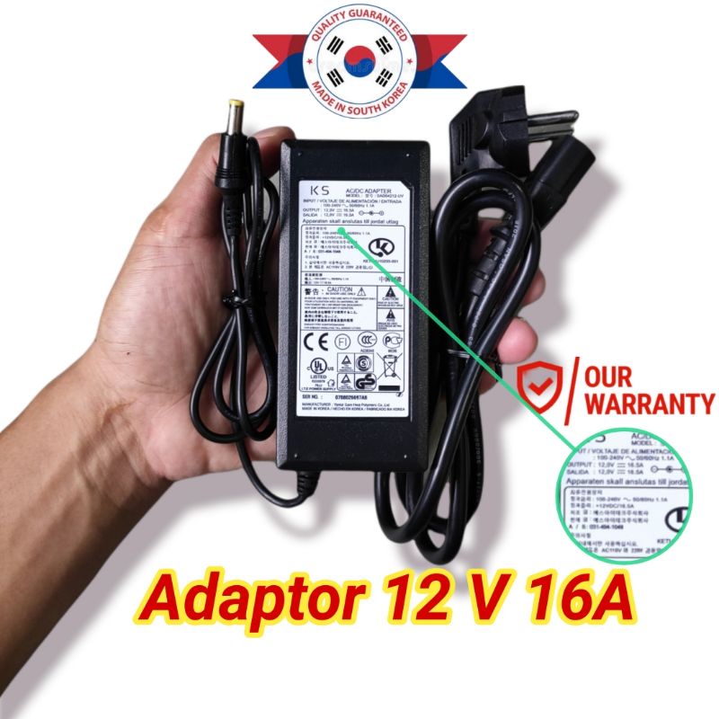Jual Adaptor besar 12V 16.5A khusus PUMP AC DC | Shopee Indonesia
