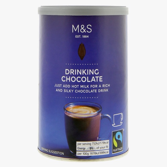 Jual M&S Marks Spencer Instant Drinking Chocolate Powder Coklat Bubuk ...