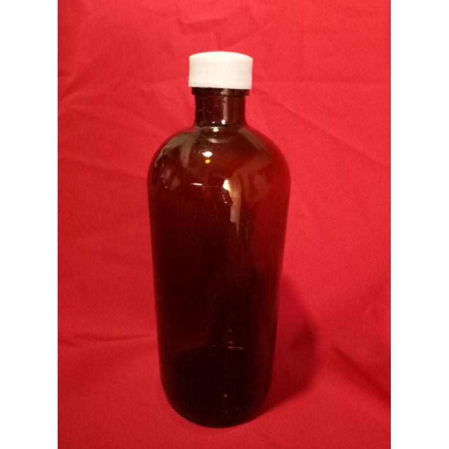 Jual Botol Kaca Amber Coklat 500 Ml / Botol Boston | Shopee Indonesia