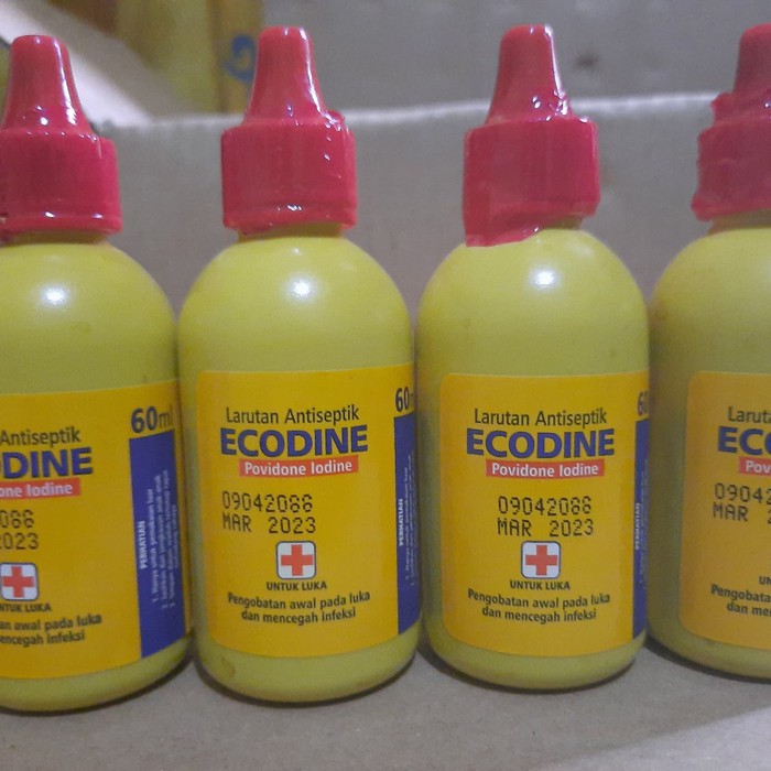 Jual Ecodine Povidon Lodine 60 Ml Obat Luka | Shopee Indonesia
