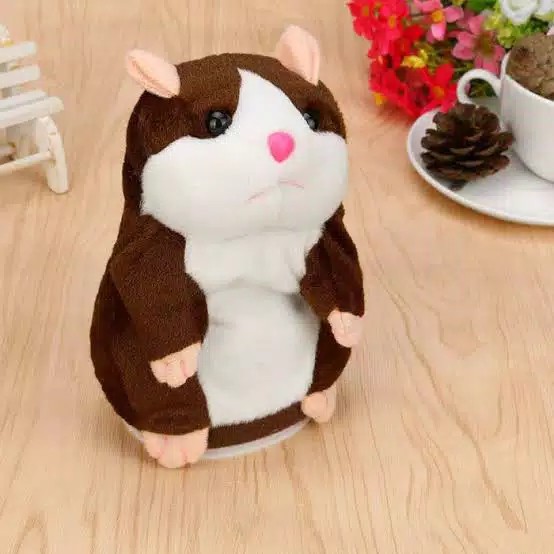 Jual Talking Hamster/Mainan Boneka Hamster Bisa Bicara dan Bergerak ...