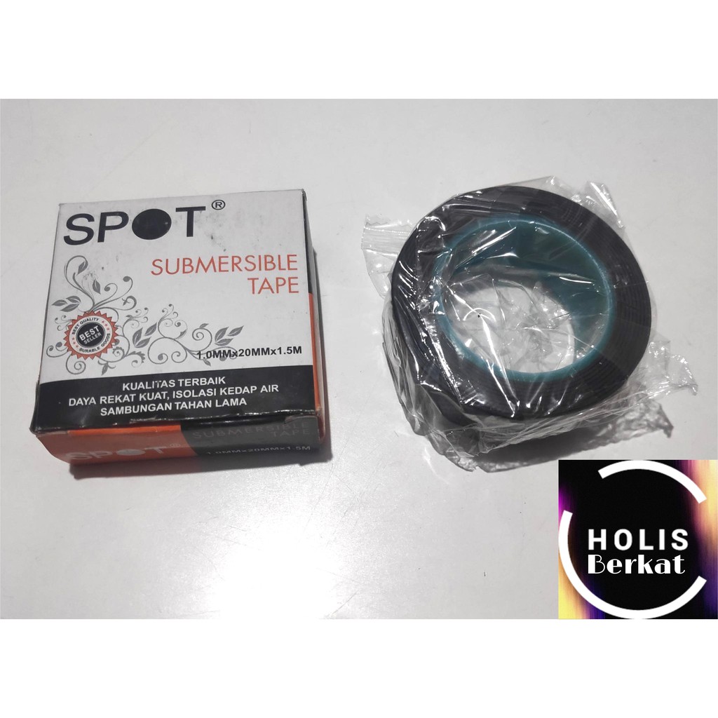 Jual Isolasi Lakban Hitam / Solasi Tahan Air / Submersible Tape ...