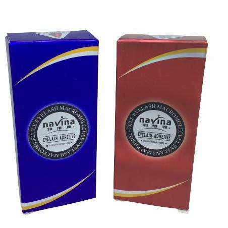 Jual Navina Blue Red Glue Eyelash Extension 15ml (Lem Tanam Bulumata ...