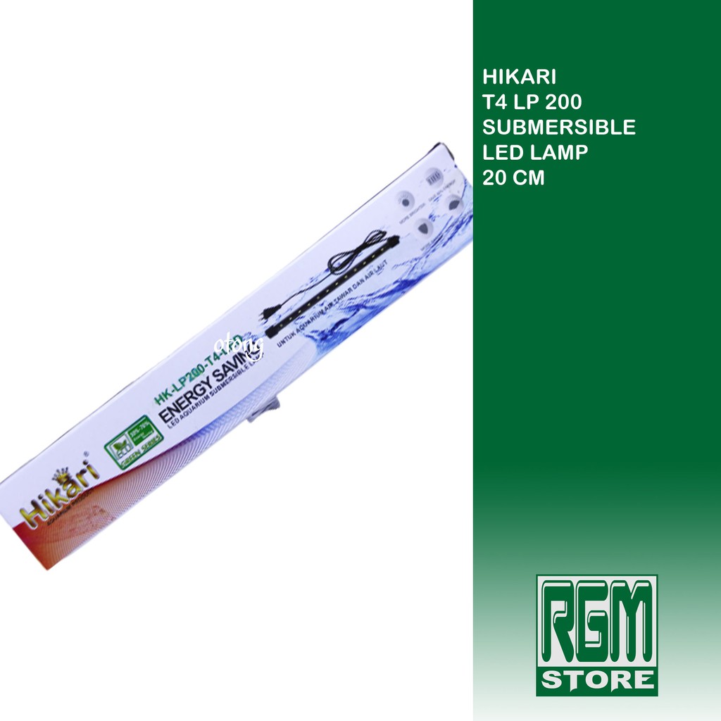 Jual Hikari LP 200 T4 led celup submersible lamp 20 cm 20cm | Shopee Indonesia