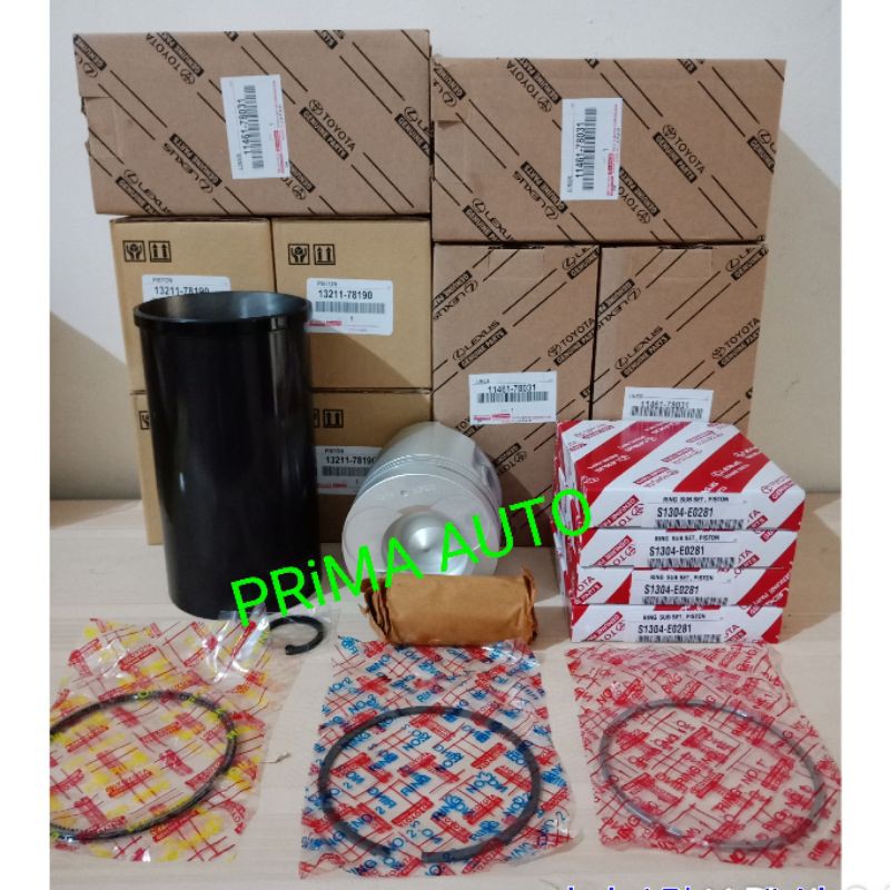 Jual LINER KIT SET BORING SET HT130 HINO DUTRO SET | Shopee Indonesia