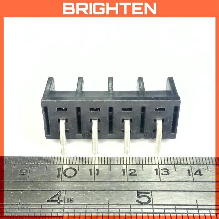 Jual Terminal Kabel PCB 4 pin 90 derajat / L - 10mm | Shopee Indonesia
