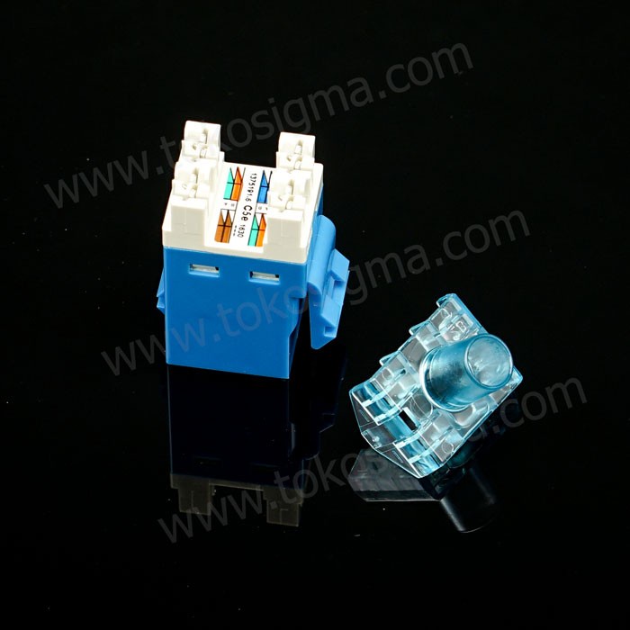 Jual AMP SL SERIES RJ45 female JACK CAT 5E ALMOND 1375191 | Shopee ...