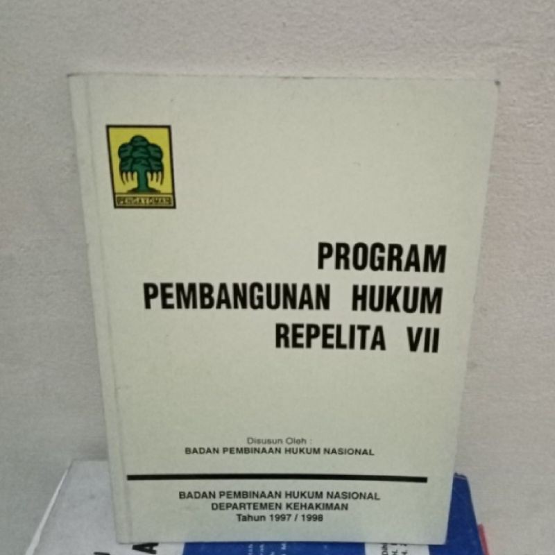 Jual PROGRAM PEMBANGUNAN HUKUM REPELITA 7 | Shopee Indonesia