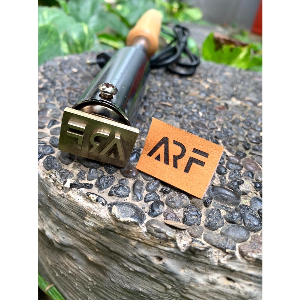 Jual Custom Stamp Emboss + Solder listrik satuan watt (manual) | Shopee ...