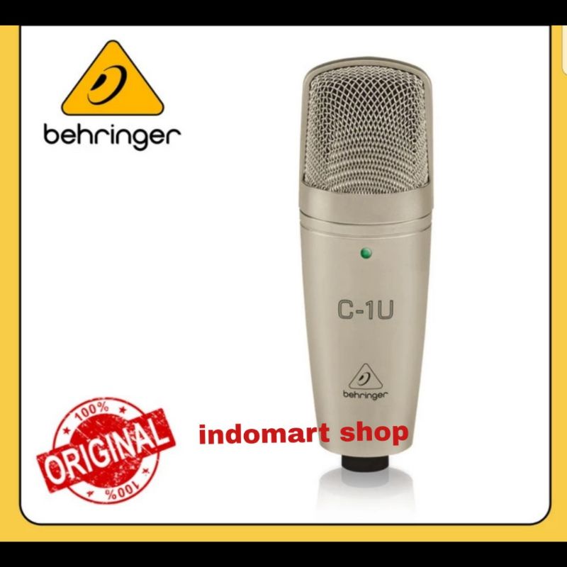 Jual Behringer C1 U / C1 U / C 1U USB Condensor Microphone ( ORIGINAL ...