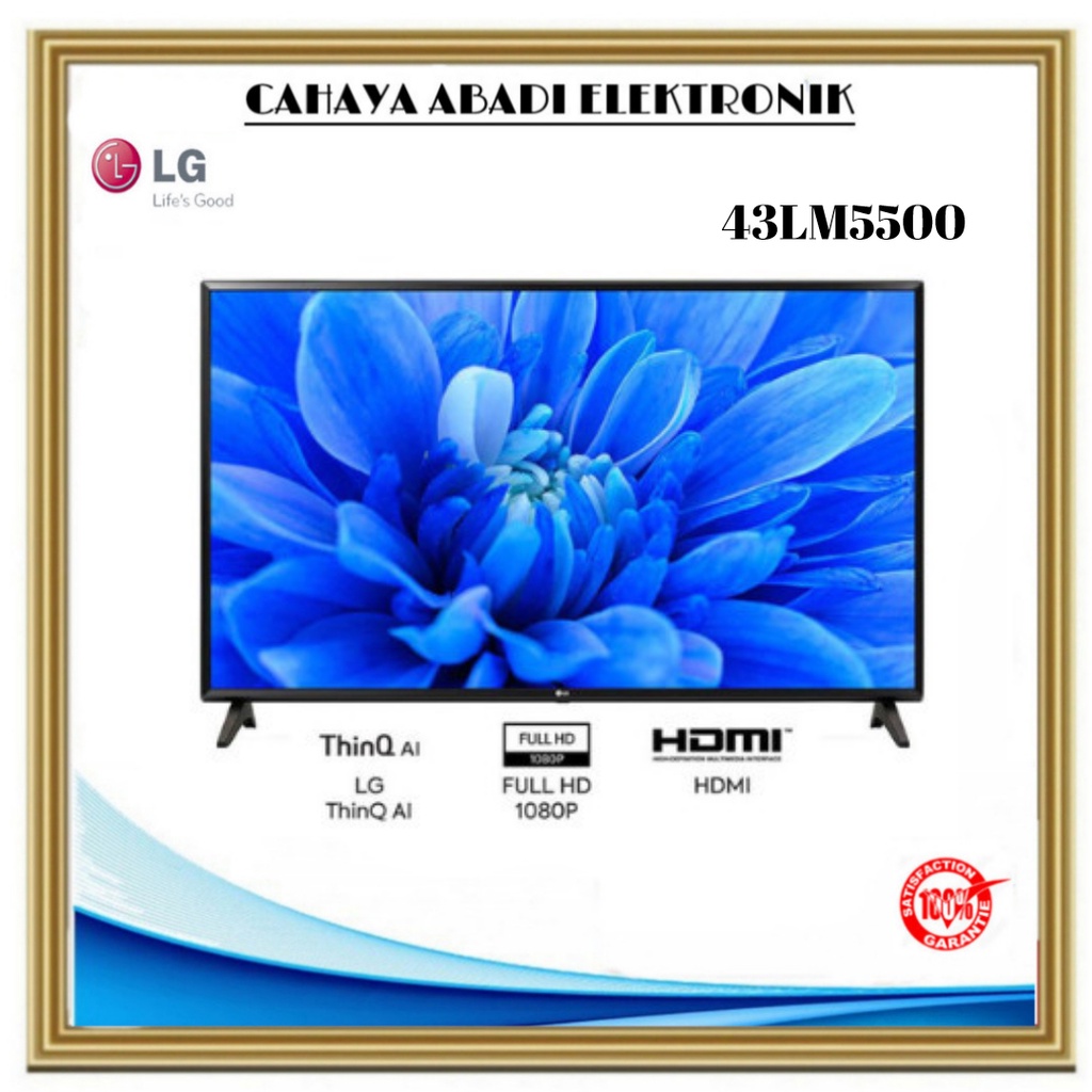 Jual Led Tv LG 43 inch 43inch 43LM550 43LM5500 PTA 43LM5500PTA LM550 ...