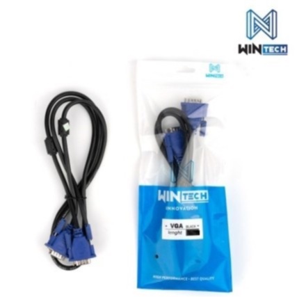 Jual KABEL VGA WINTECH STANDART 1,5m, 3m, 5m,10m | Shopee Indonesia