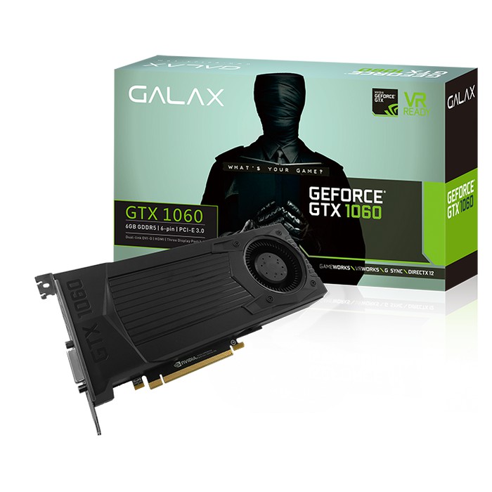 Jual GALAX Geforce GTX 1060 6GB DDR5 - Reference | Shopee Indonesia