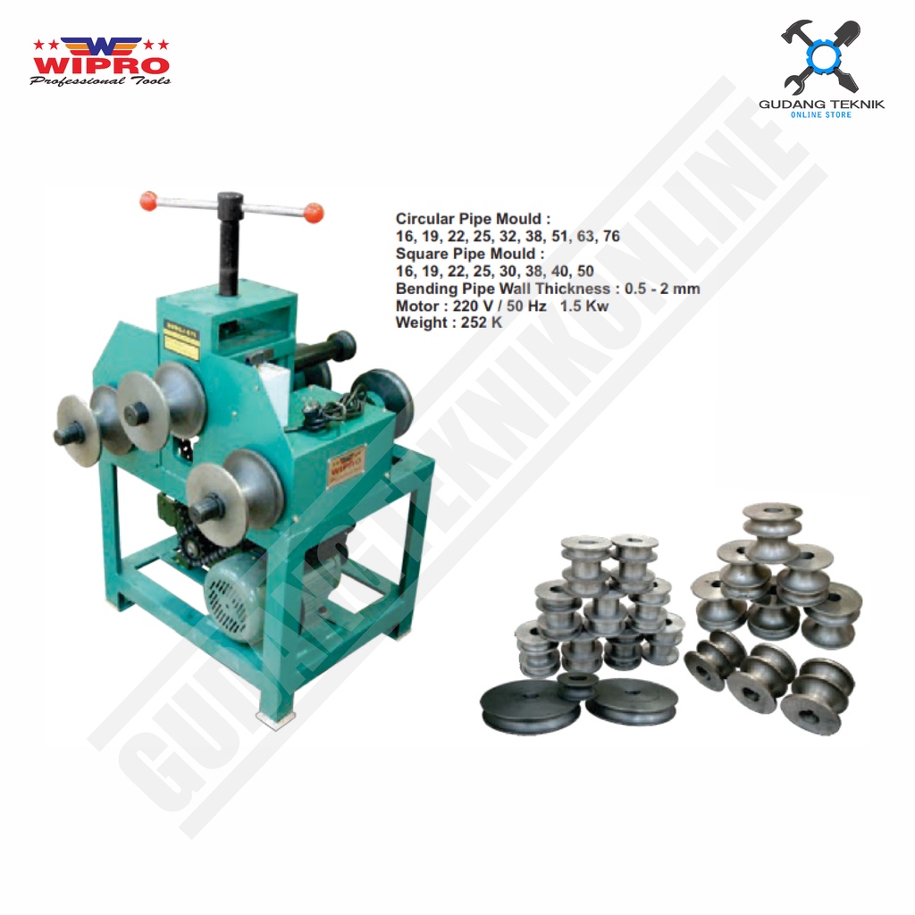 Jual Mesin Pembengkok Pipa MULTIFUNGSI WIPRO DGWQJ-G76 / Pipe Bending ...