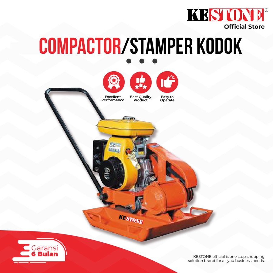 Jual Stamper Kodok - Plate Compactor Mesin Pemadat Tanah Jalan Aspal ...