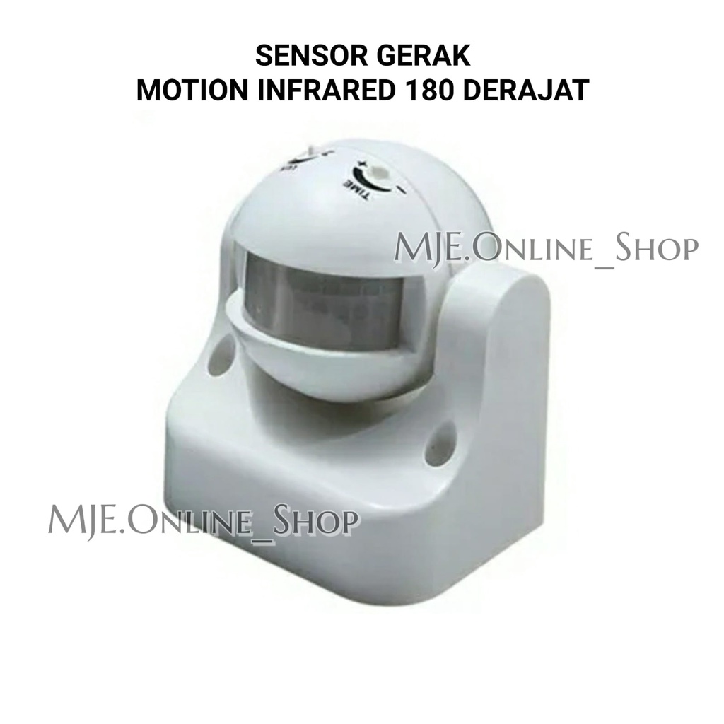 Jual Sensor Gerak Otomatis Motion Infrared 180 Derajat Sensor Gerak