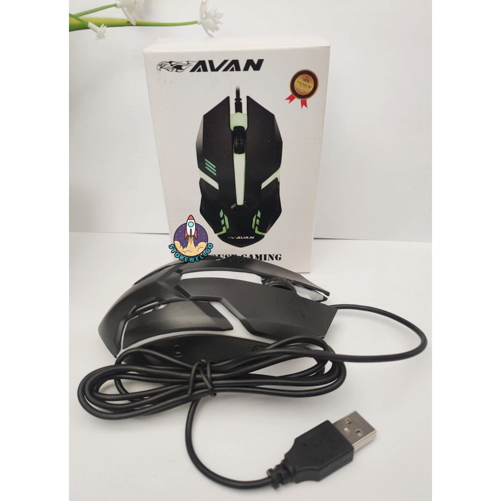Jual Mouse Avan Gaming RGB | Shopee Indonesia