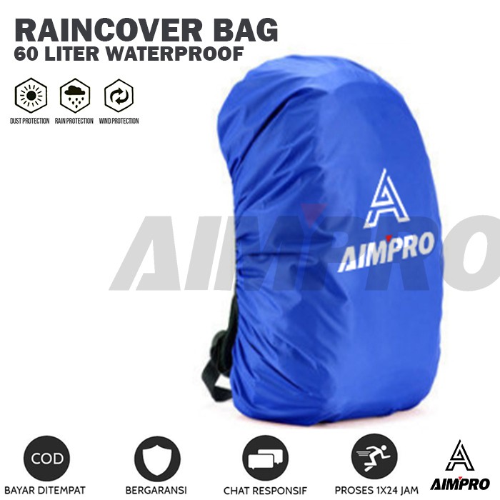 Jual RAINCOVER TAS WATERPROOF PELINDUNG TAS ANTI AIR RAINCOAT COVER BAG ...