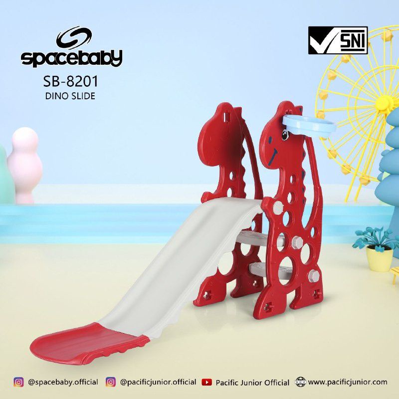 Jual Mainan Anak Perosotan Slide Model Dino SB 8201 By Spacebaby | Shopee Indonesia