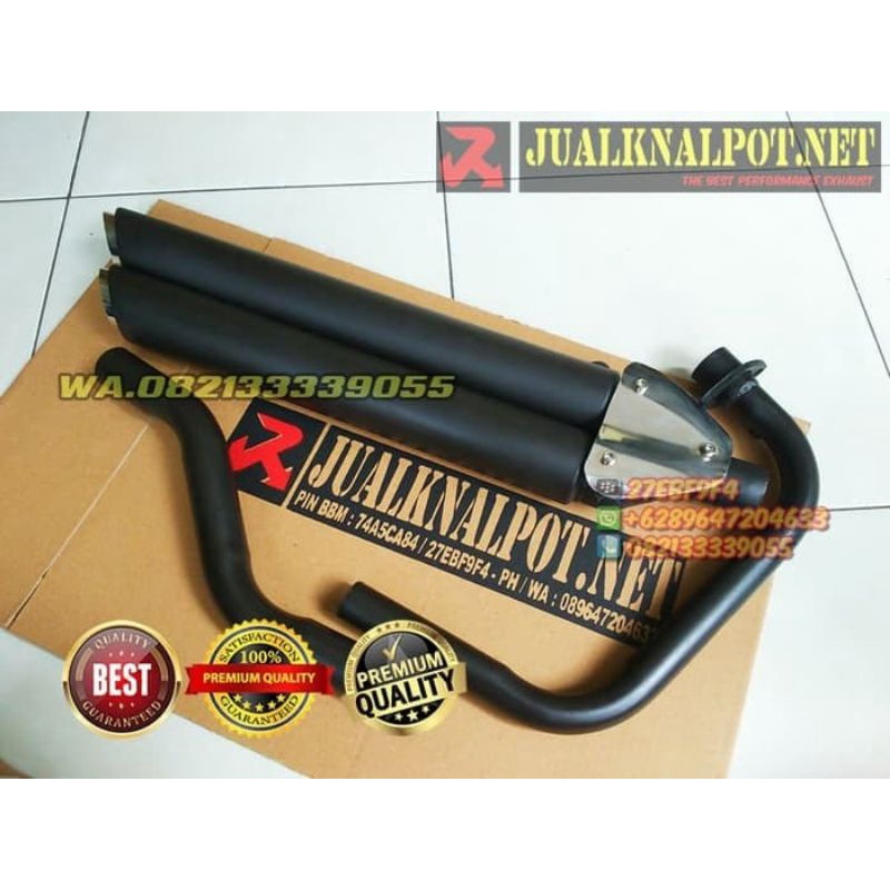 Jual Knalpot Motor Classic Scorpio Z Pulsar 200NS Binter Merzy Vanes N ...