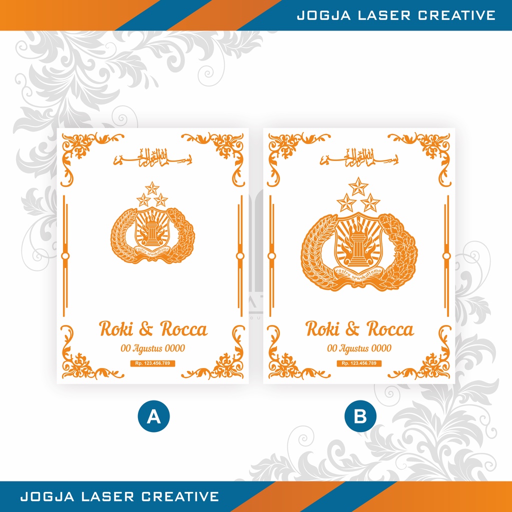 Jual ISIAN MAHAR LOGO INSTANSI PROFESI BAHAN AKRILIK GOLD SILVER ...