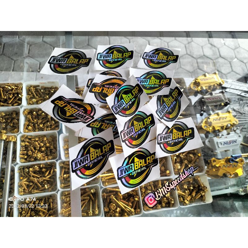 Jual stiker hologram jiwa balap | Shopee Indonesia
