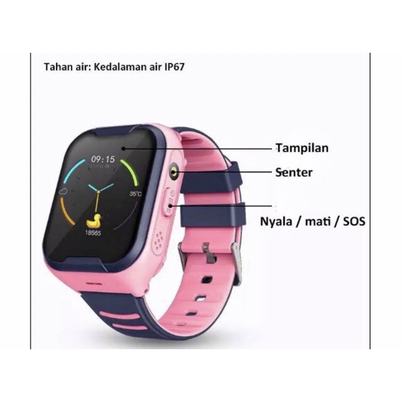 Jual SMARTWATCH ANAK BISA VIDEO CALL 4G LTE | Shopee Indonesia