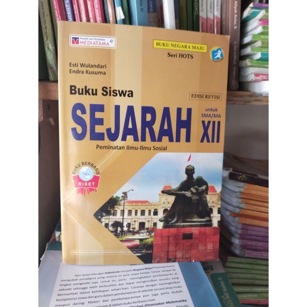 Jual buku siswa sejarah/buku sejarah kelas 12/XII/3 sma ma mediatama revisi | Shopee Indonesia
