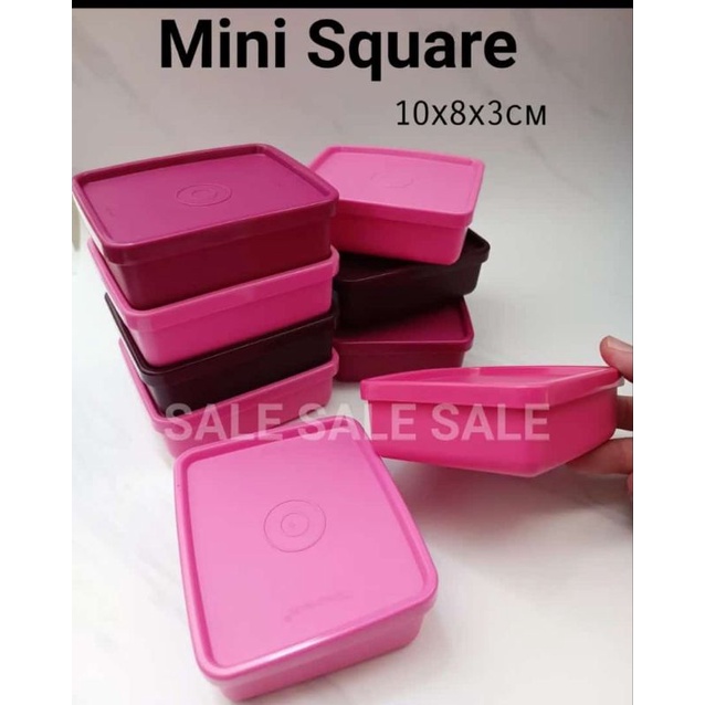 Jual kotak kecil tupperware sisa warna gold | Shopee Indonesia