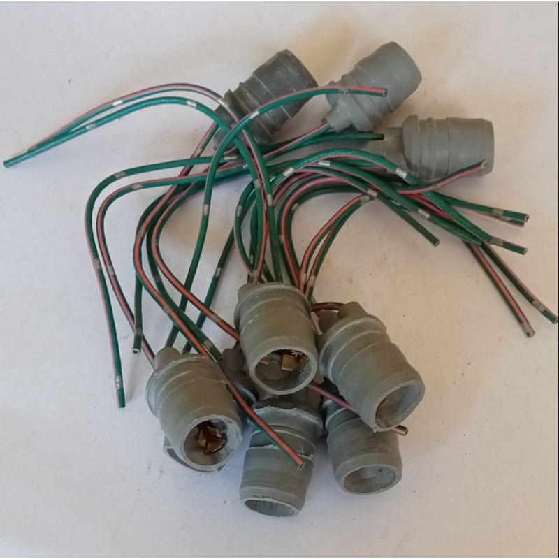 Jual Soket Socket fitting lampu spedo meter kecil T10 T13 Supra grand ...