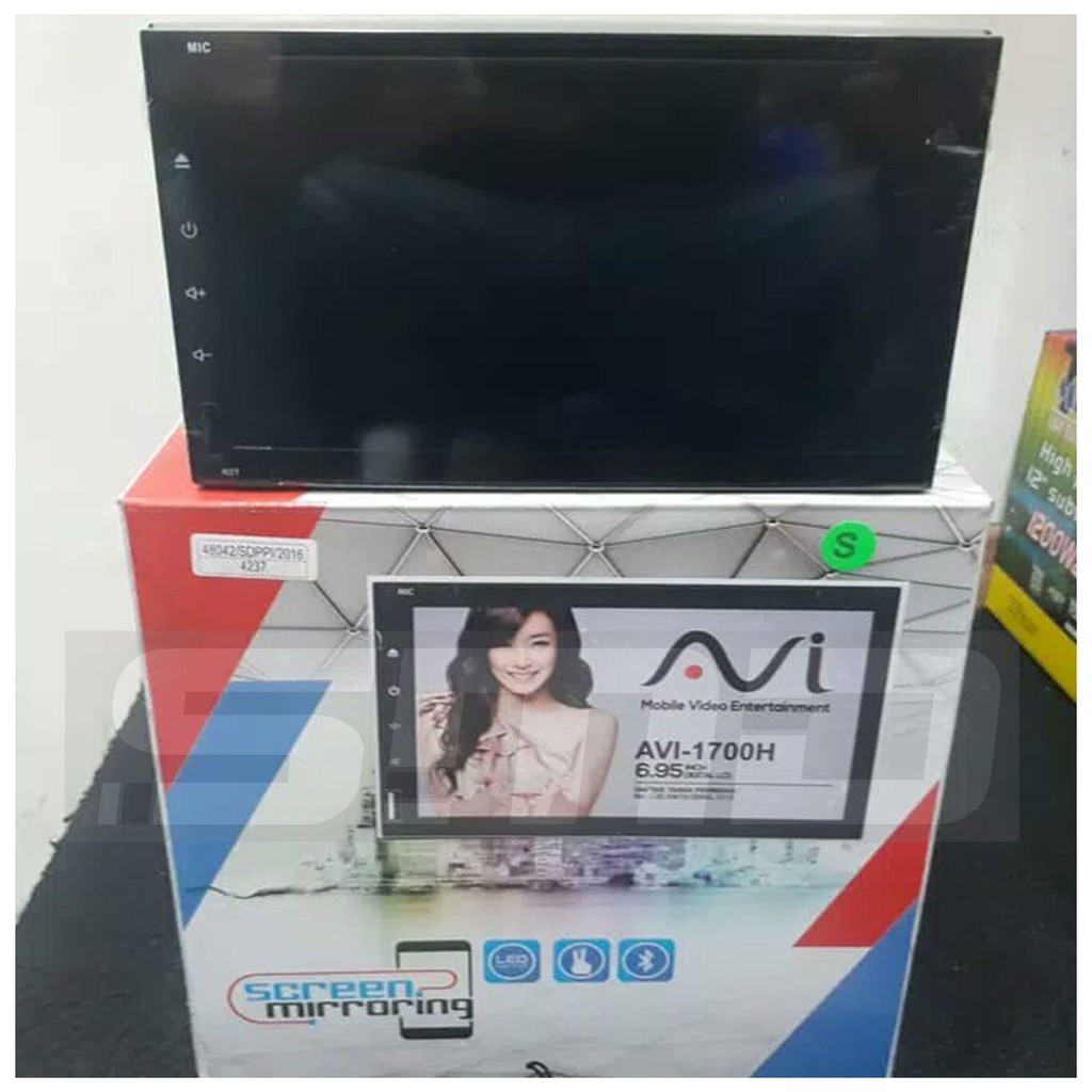 Jual Head Unit Double Din AVI-1700H Universal | Shopee Indonesia