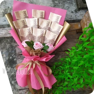 Jual Buket Uang 5000 10 Lembar Terlengkap & Harga Terbaru Agustus 2024 ...