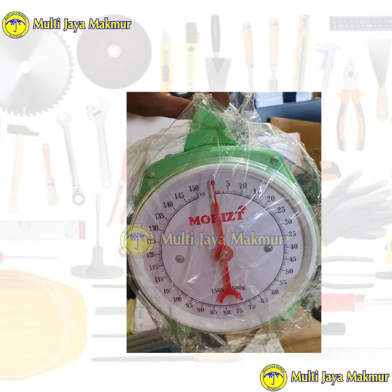 Jual TIMBANGAN GANTUNG MODEL JAM 100KG - 150KG - 200KG MORITZ | Shopee ...