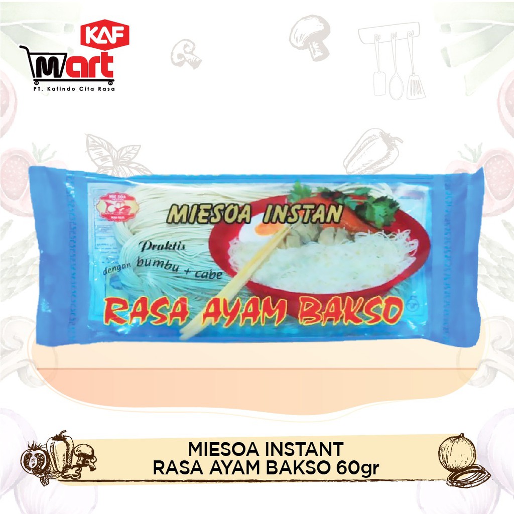 Jual Miesoa Instant Rasa Ayam Bakso 60g (5 Pcs) | Shopee Indonesia