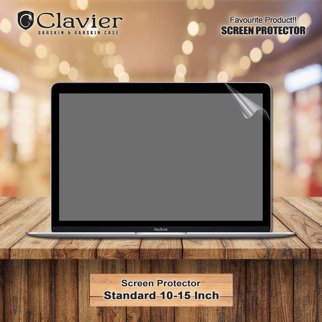 Jual Standar Anti Gores Screen Protector Laptop 14 15 Inch Pelindung ...