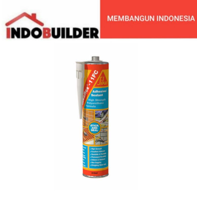 Jual SIKAFLEX 11FC 310 ML WHITE / LEM SEALANT PU PEREKAT BETON PENGISI ...