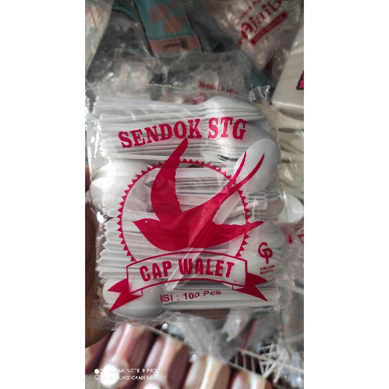 Jual Sendok Teh Putih 12cm STG Cap Walet Isi 100pcs | Shopee Indonesia