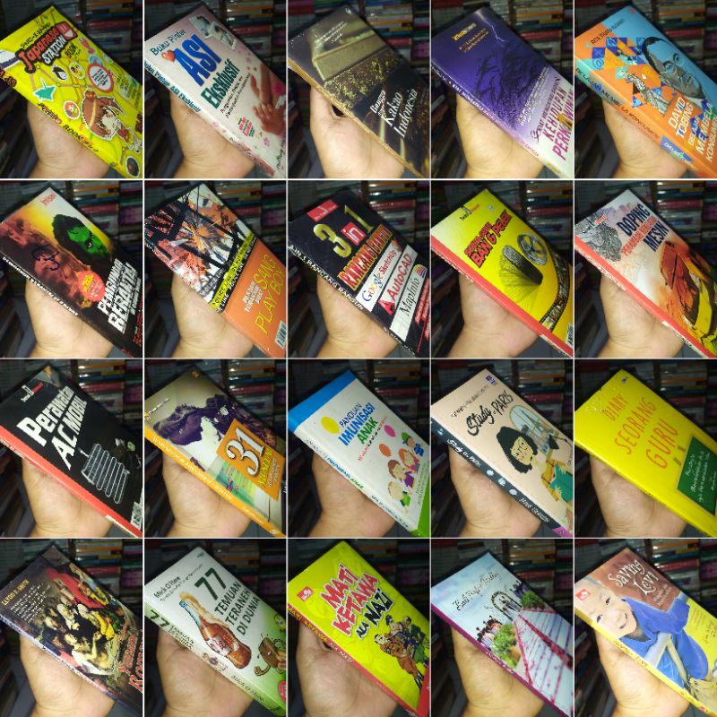 Jual OBRAL BUKU DIBAWAH 10.000 / BACAAN UMUM / PENGETAHUAN UMUM / MOTIVASI / POLITIK | Shopee ...