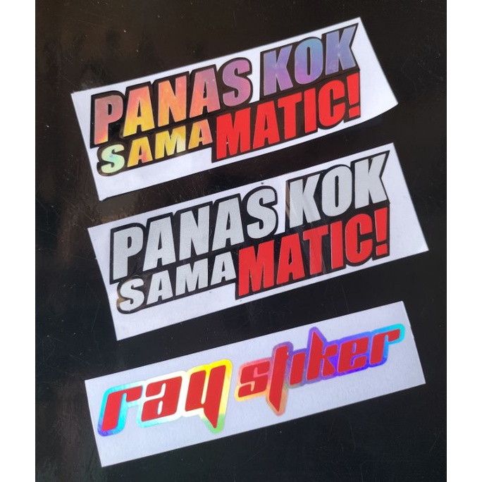 Jual STIKER CUTTING PANAS KOK SAMA MATIC | Shopee Indonesia