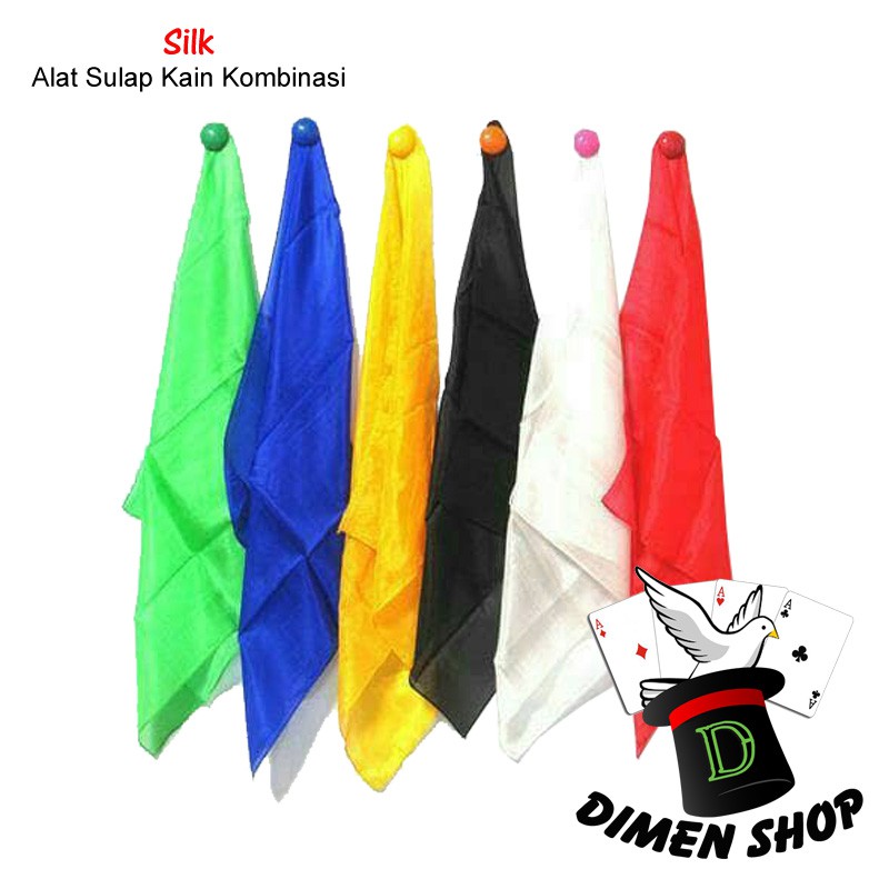 Jual Silk 15 x 15 Cm | Alat Sulap | Kain Sulap | Kombinasi | Dimen Shop ...
